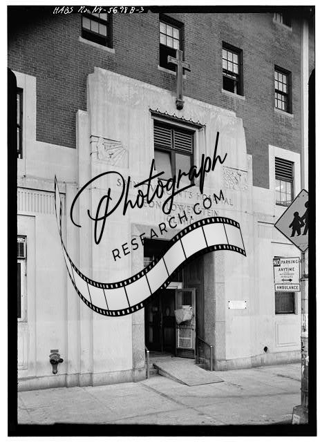 St. Vincent's Hospital,Leon Lowenstein Clinic,7th Avenue,New York,NY,HABS,2