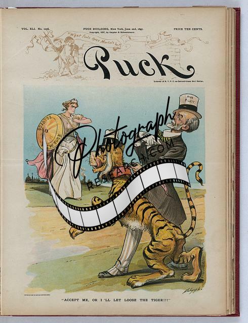 Photo of Puck,Accept Me!,1897,Dalrymple,Tammany Hall,Thomas Coller ...